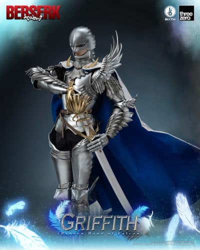 ThreeZero Griffith Figure Reborn Band Of Falcon BERSERK Sixth Scale ...