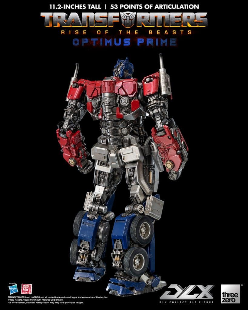 ThreeZero Optimus Prime DLX Figure Rise Of The Beasts Limited ...