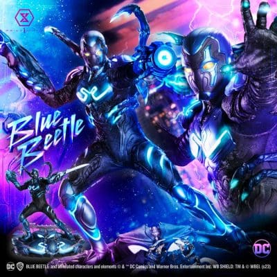 Prime 1 Studio Blue Beetle Statue 1/4 Scale Limited Collectible - Comic ...
