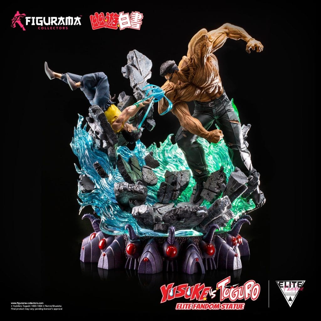 Figurama Yusuke vs Toguro Elite Fandom Statue Diorama YuYu Hakusho ...