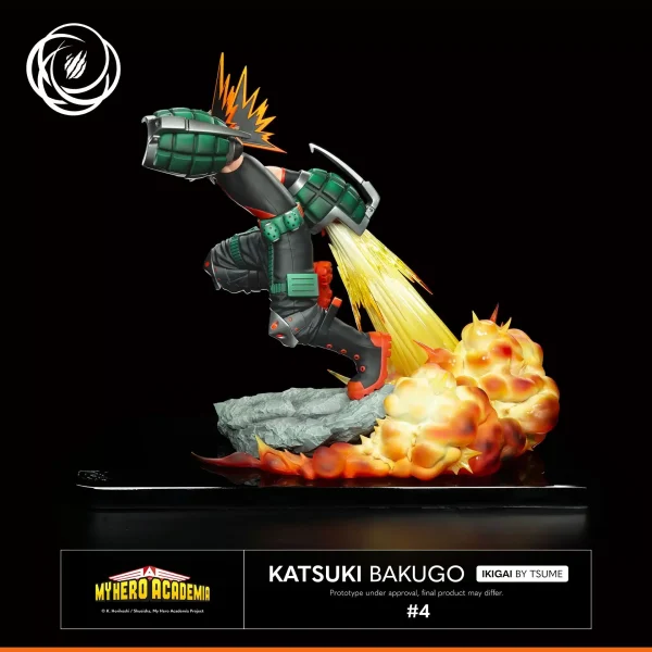 Tsume Katsuki Bakugo Ikigai Statue My Hero Academia 1/6 Scale Limited ...