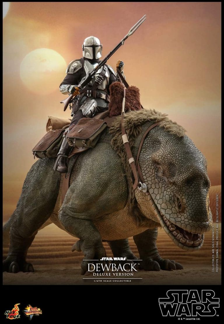 Hot Toys Dewback Figure Sixth Scale Star Wars Limited Collectible ...
