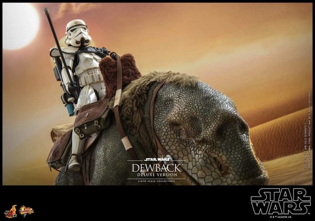 Hot Toys Dewback Figure Sixth Scale Star Wars Limited Collectible ...