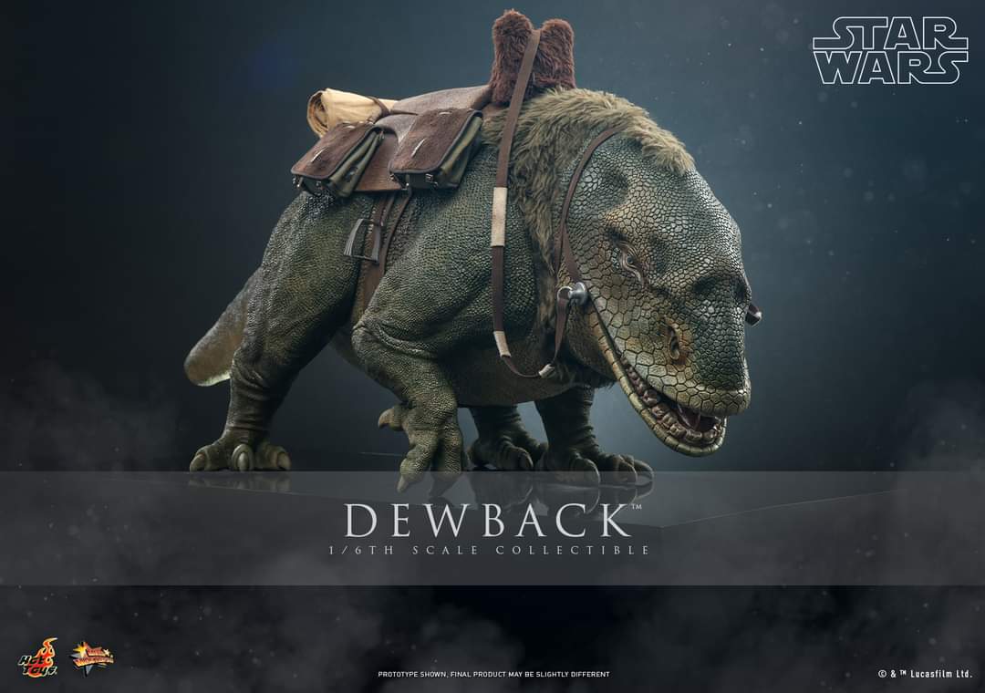Hot Toys Dewback Figure Sixth Scale Star Wars Limited Collectible ...