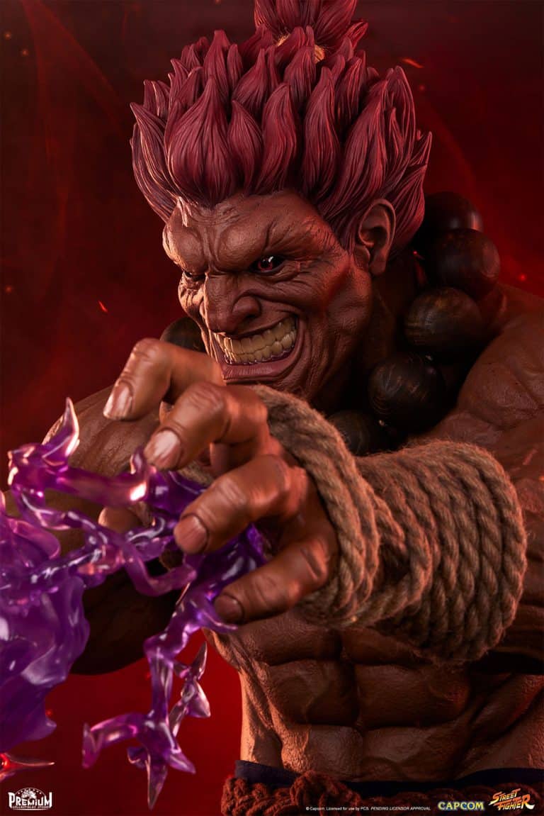 PCS Akuma 1/2 Scale Statue Street Fighter Limited Collectible - Comic ...