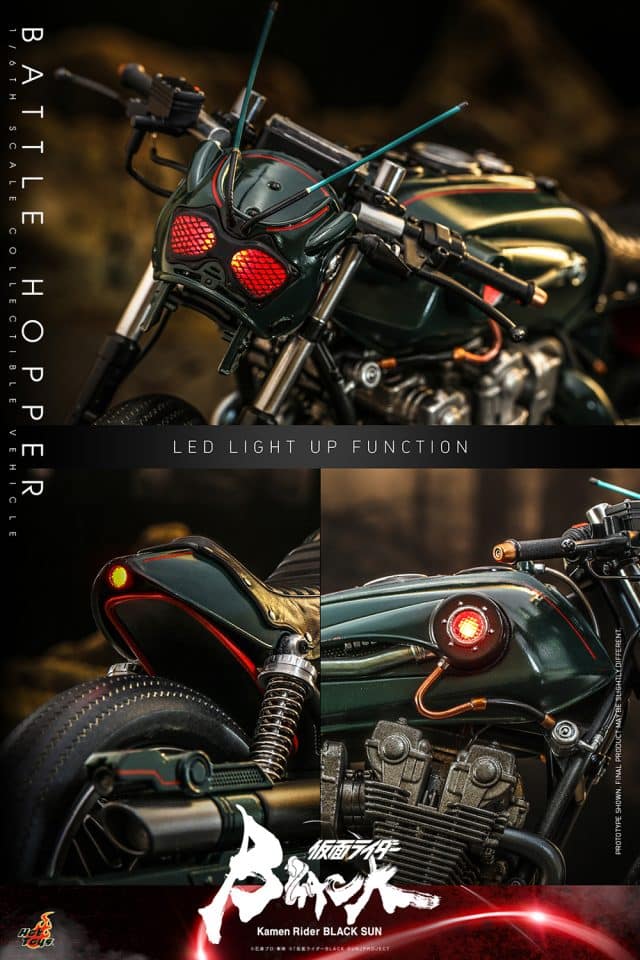 Hot Toys Battle Hopper Sixth Scale Figure Kamen Rider Limited ...