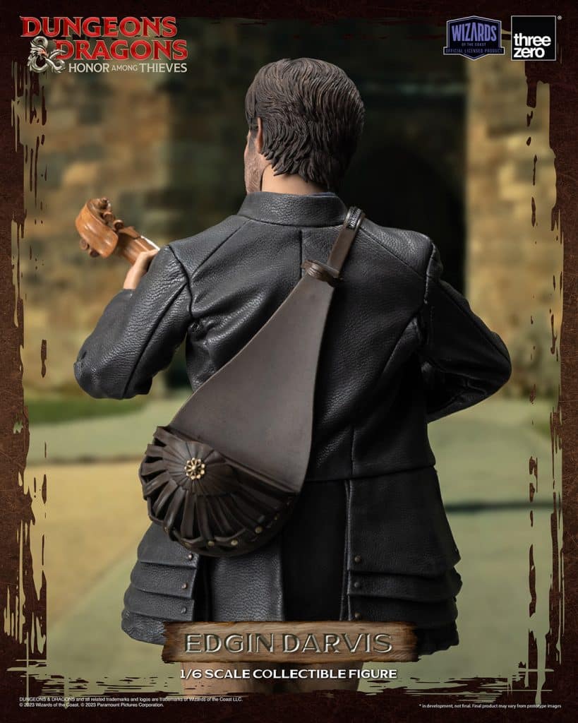 ThreeZero Edgin Darvis Figure Dungeons and Dragons Honor Among Thieves ...