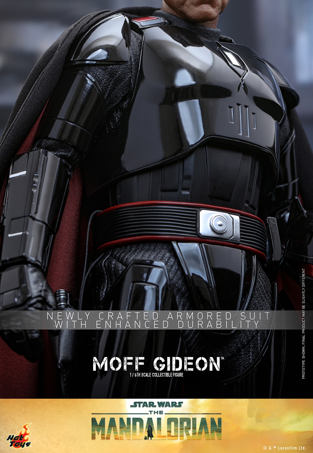 Hot Toys Moff Gideon Figure The Mandalorian Sixth Scale Limited ...