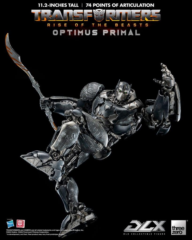 ThreeZero Optimus Primal Figure Transformers Rise Of The Beasts Limited ...