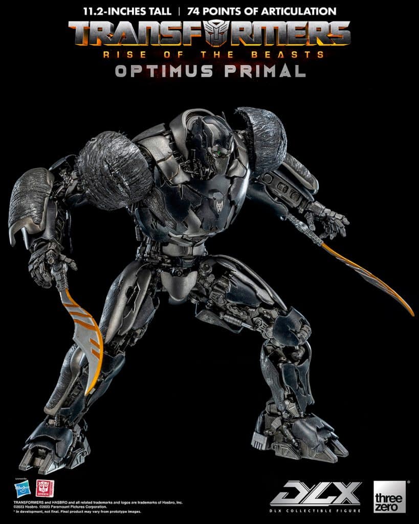 ThreeZero Optimus Primal Figure Transformers Rise Of The Beasts Limited ...