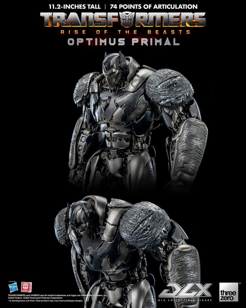 ThreeZero Optimus Primal Figure Transformers Rise Of The Beasts Limited ...