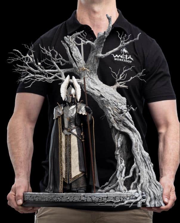 WETA Workshop Fountain Guard of the White Tree Statue Limited LOTR ...