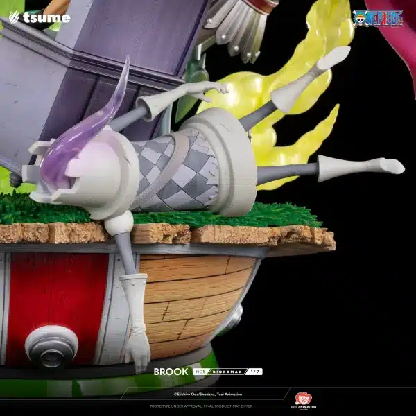 Tsume Brook HQS Dioramax 1/7 Scale Statue One Piece Limited Collectible ...