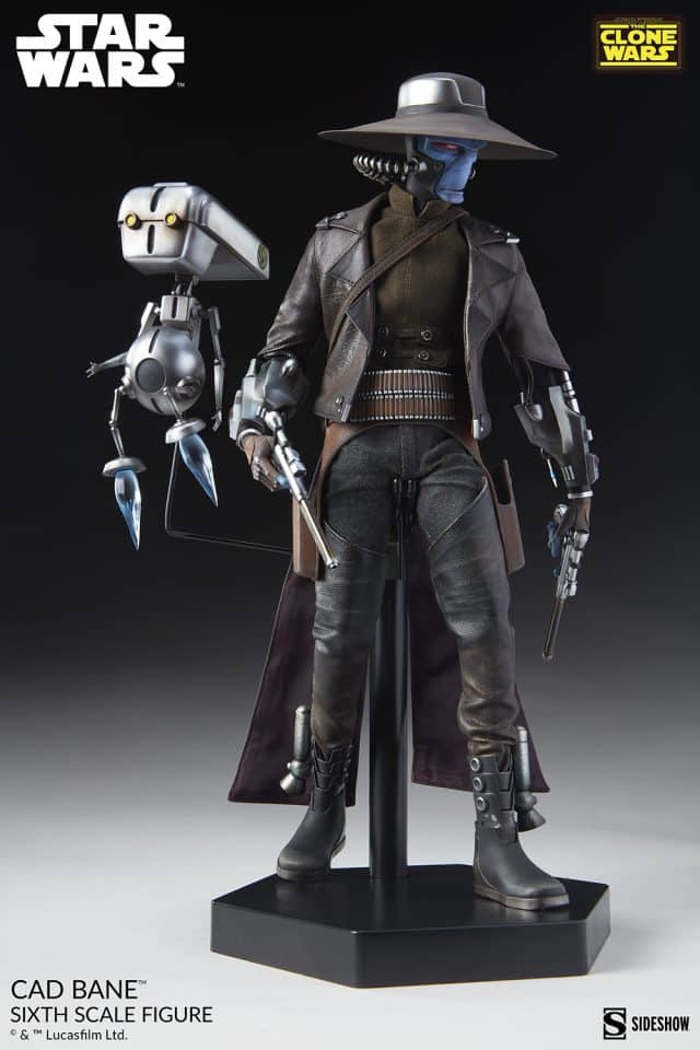 Sideshow Collectibles Cad Bane Sixth Scale Figure Star Wars Limited 1/6 ...