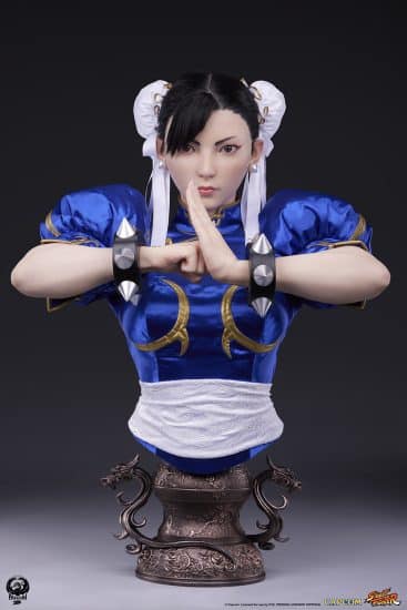 PCS Chun-Li Life-Size Bust Street Fighter Limited Collectible - Comic ...