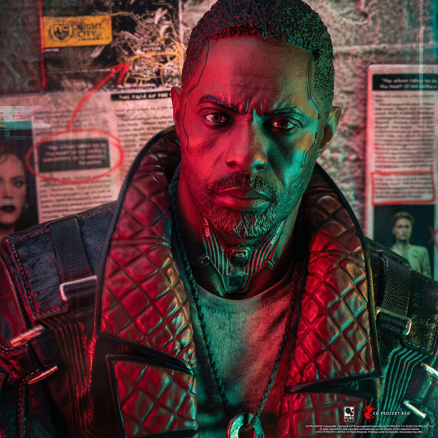 PureArts Solomon Reed Statue Cyberpunk 2077 Limited Collectible - Comic ...