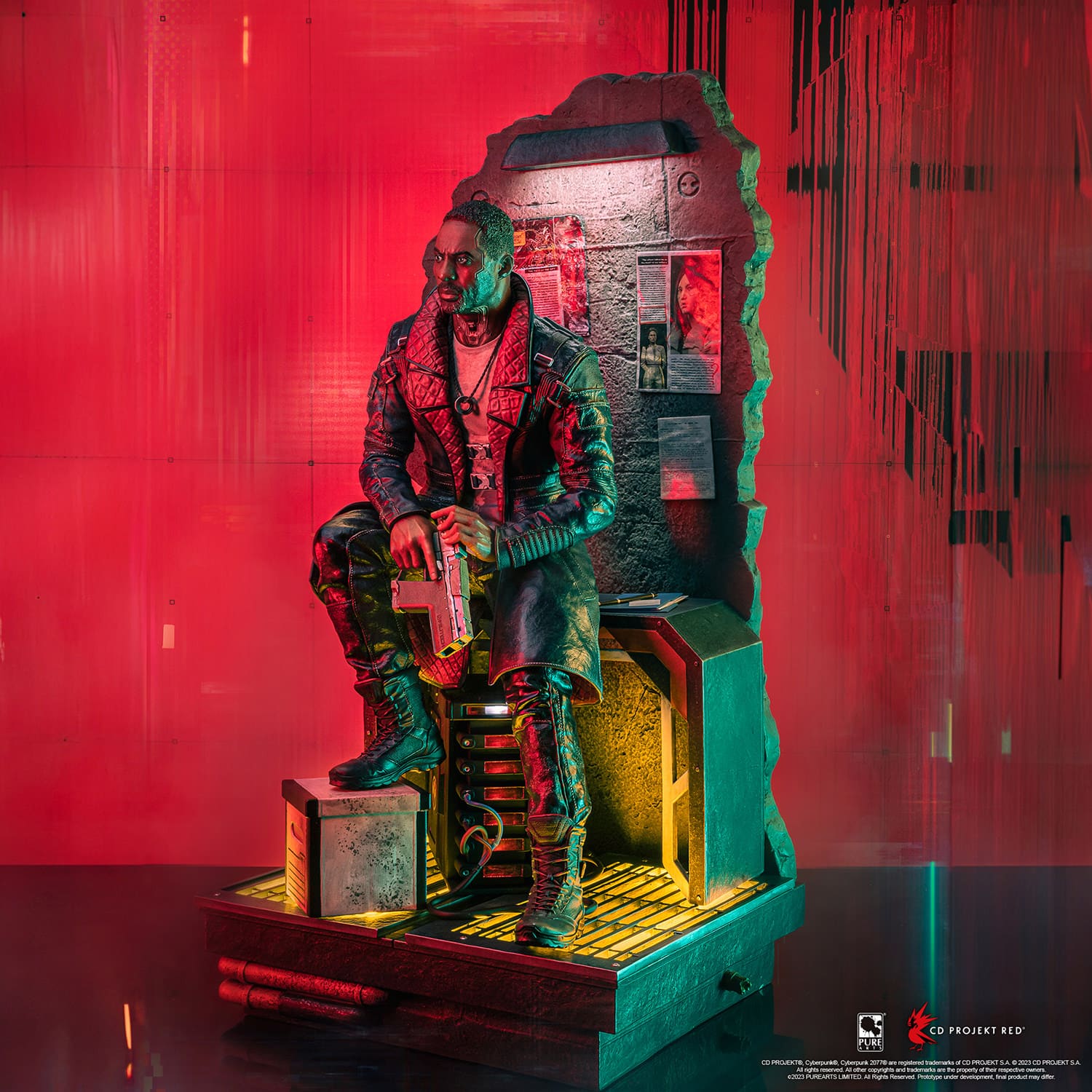 PureArts Solomon Reed Statue Cyberpunk 2077 Limited Collectible - Comic ...