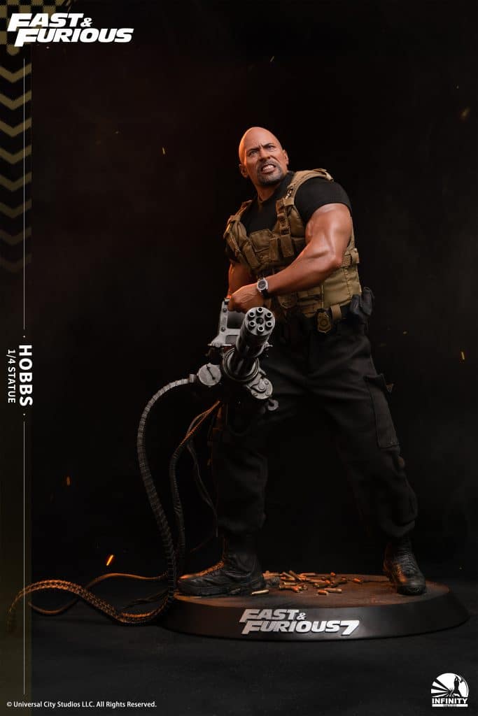 Infinity Studio Hobbs Statue 1/4 Scale Fast And Furious 5 (Fast Five ...