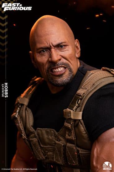 Infinity Studio Hobbs Statue 1/4 Scale Fast And Furious 5 (Fast Five ...