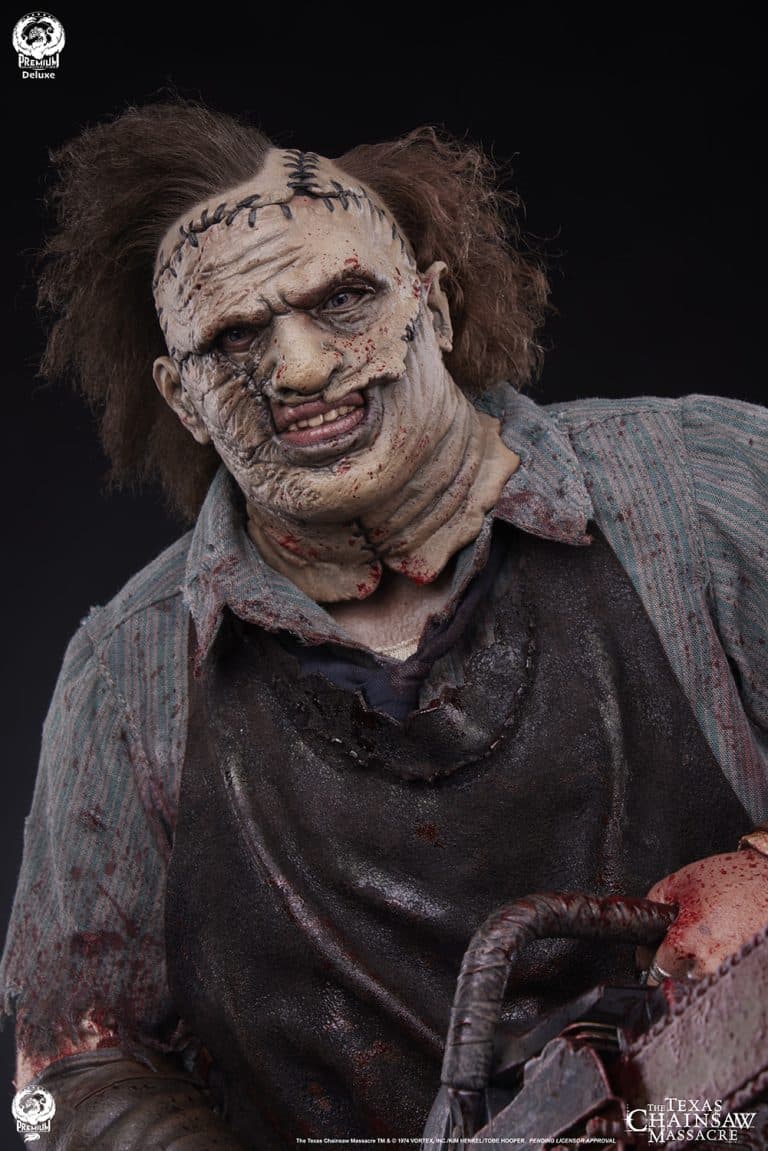 PCS Leatherface Statue Deluxe Edition 1/4 Scale Collectible – Comic ...