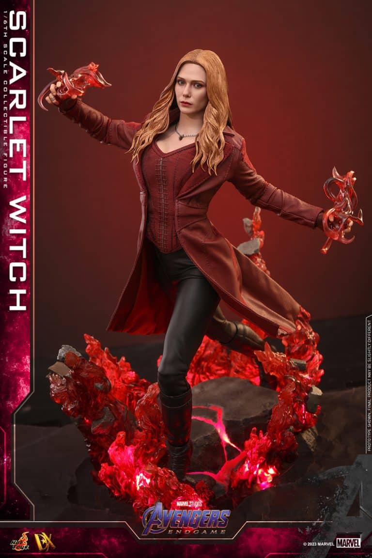 Hot Toys Scarlet Witch Sixth Scale Figure Avengers Endgame Limited 1/6 ...