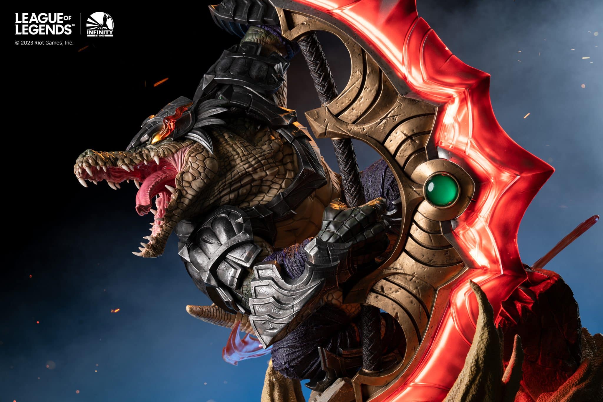 Infinity Studio Renekton The Butcher Of The Sands 1/4 Scale Statue ...