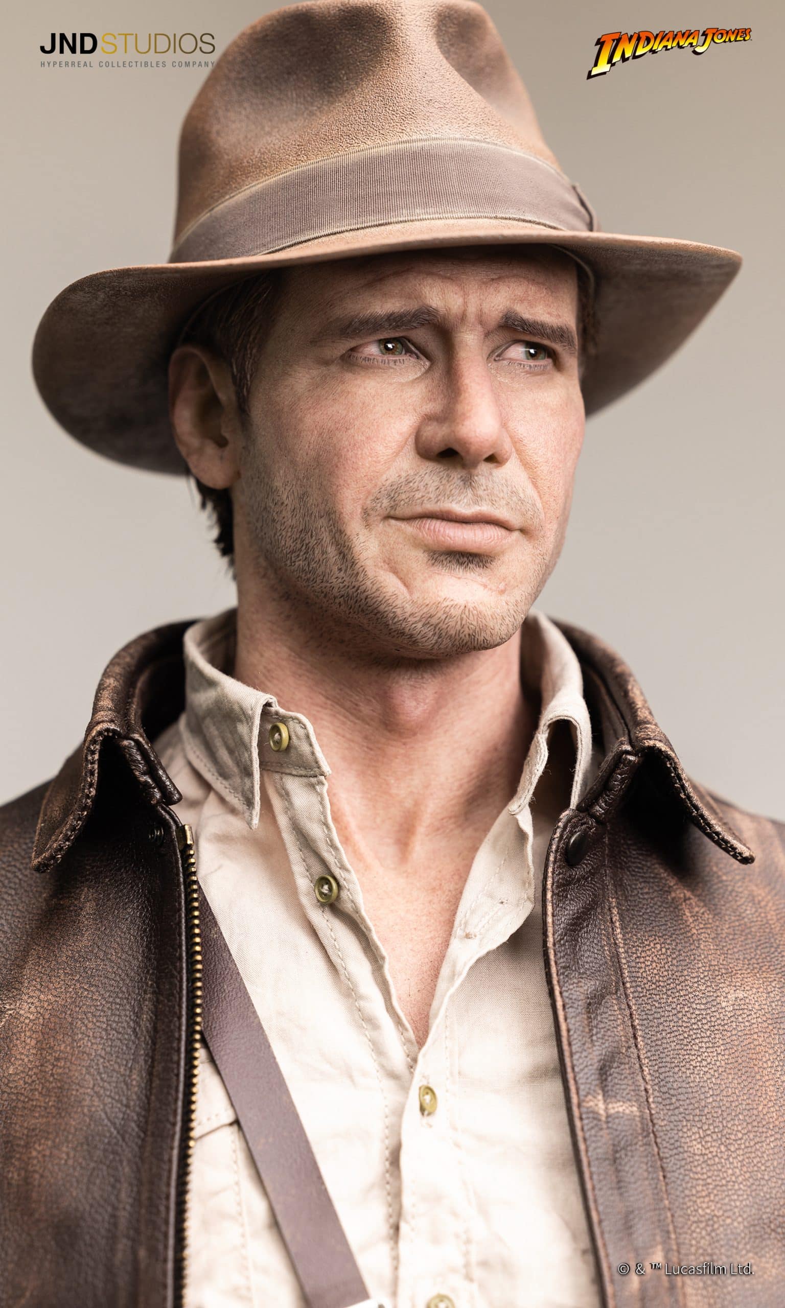 JND Studios Indiana Jones Hyperreal Movie Statue 1/3 Scale Single ...