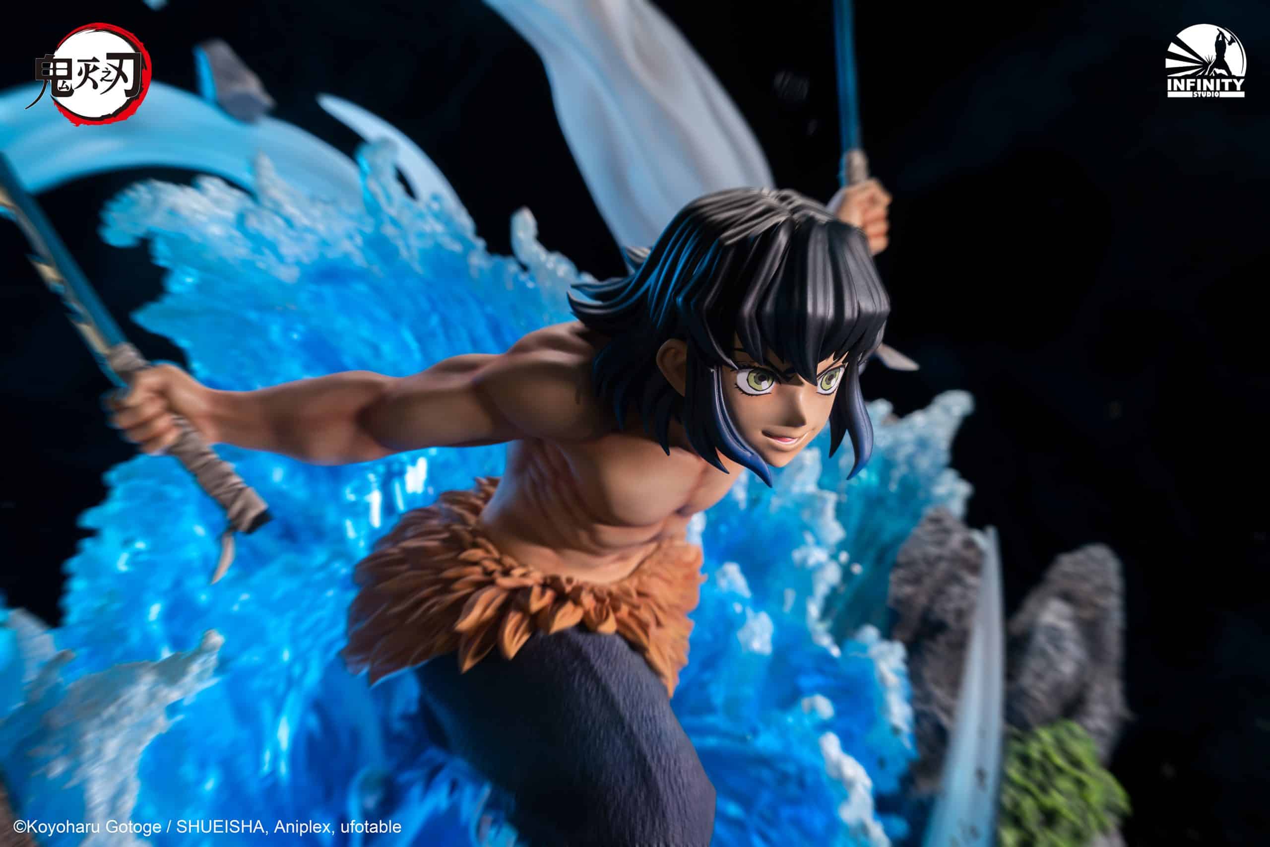 Infinity Studio Inosuke Hashibira Statue Demon Slayer Kimetsu No Yaiba ...