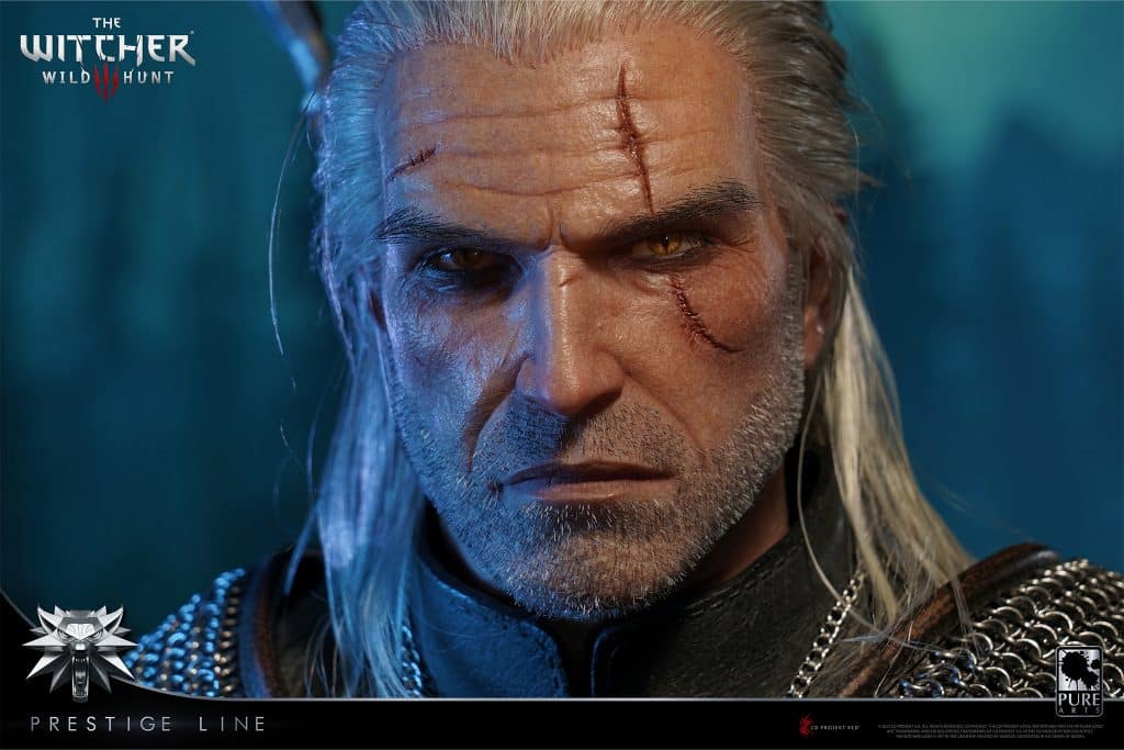 PureArts Geralt Of Rivia Statue 1/2 Scale Prestige Line Witcher ...