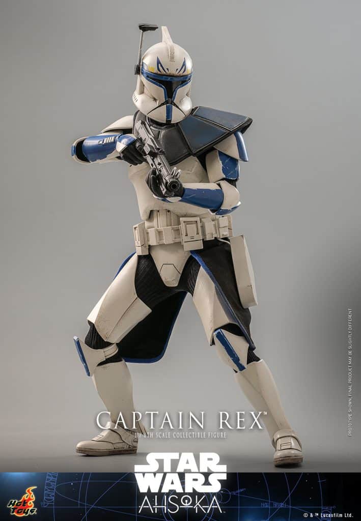 Hot Toys Captain Rex Sixth Scale Figure Ahsoka Star Wars 1/6 Limited ...