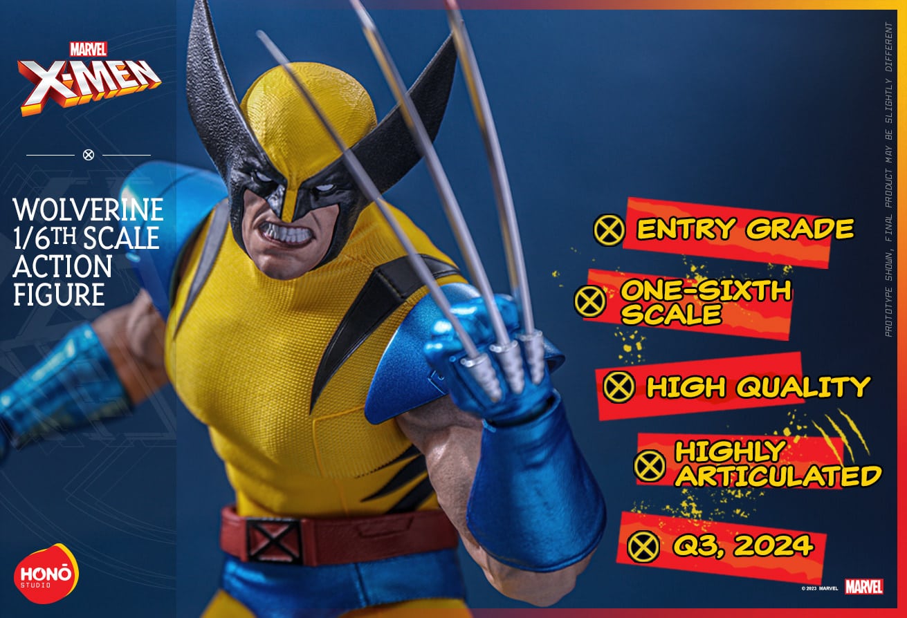 Honō Studio Wolverine Sixth Scale Figure X-Men Limited Collectible - Comic Concepts