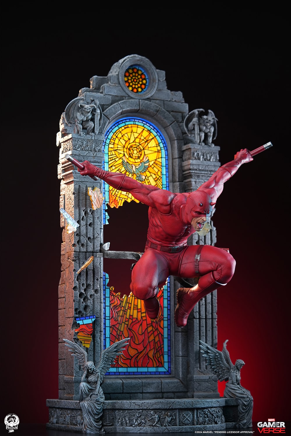 PCS Daredevil Statue 1/3 Scale Marvel Limited Collectible - Comic Concepts