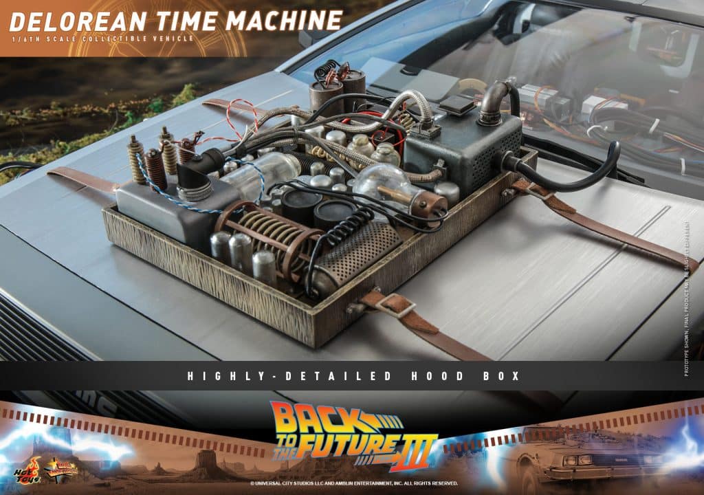 Hot Toys DeLorean Time Machine Sixth Scale Figure Back To The Future ...