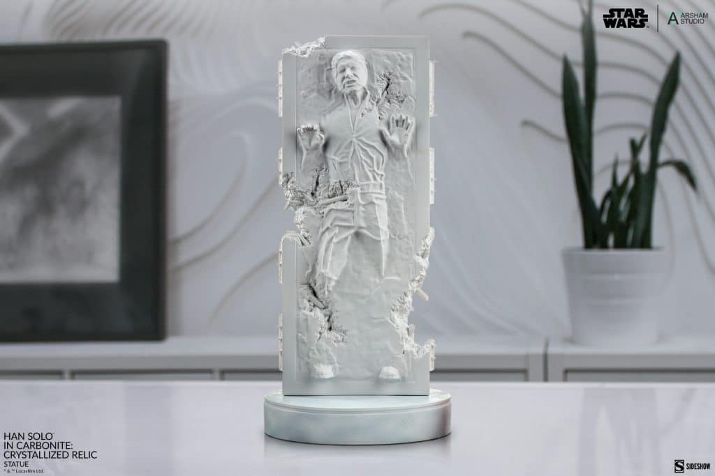 Sideshow Collectibles Daniel Arsham Han Solo In Carbonite Crystallized ...