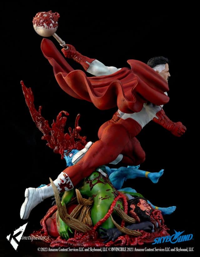 Kinetiquettes Omni-Man: The Ambush Statue Invincible Limited ...