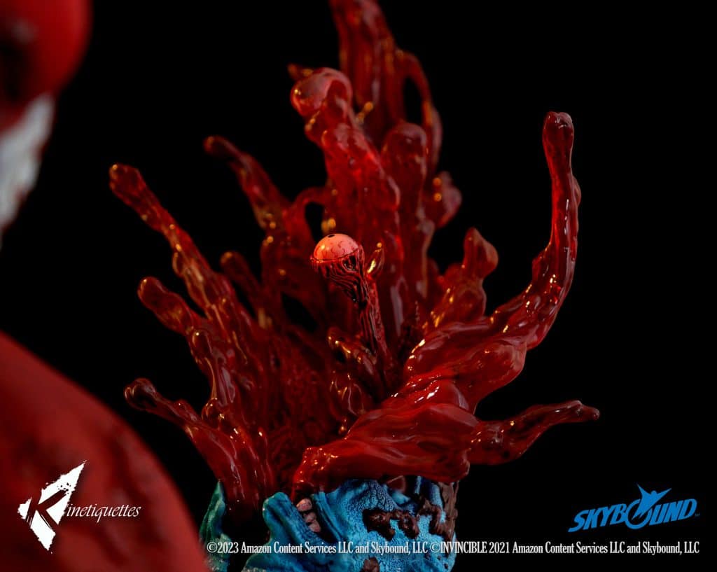 Kinetiquettes Omni-Man: The Ambush Statue Invincible Limited ...