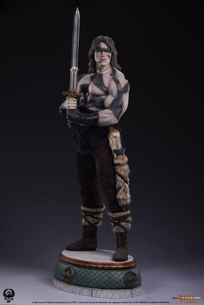 PCS Conan 1:2 Scale Statue Warpaint Variant - Comic Concepts