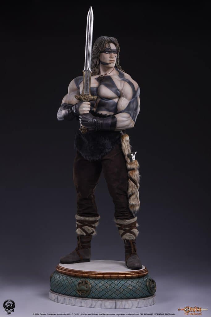 PCS Conan 1:2 Scale Statue Warpaint Variant - Comic Concepts