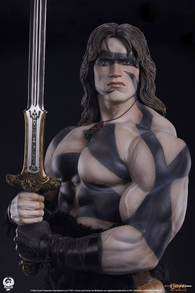 PCS Conan 1:2 Scale Statue Warpaint Variant - Comic Concepts