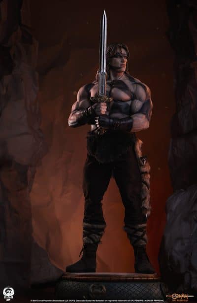 PCS Conan 1:2 Scale Statue Warpaint Variant - Comic Concepts