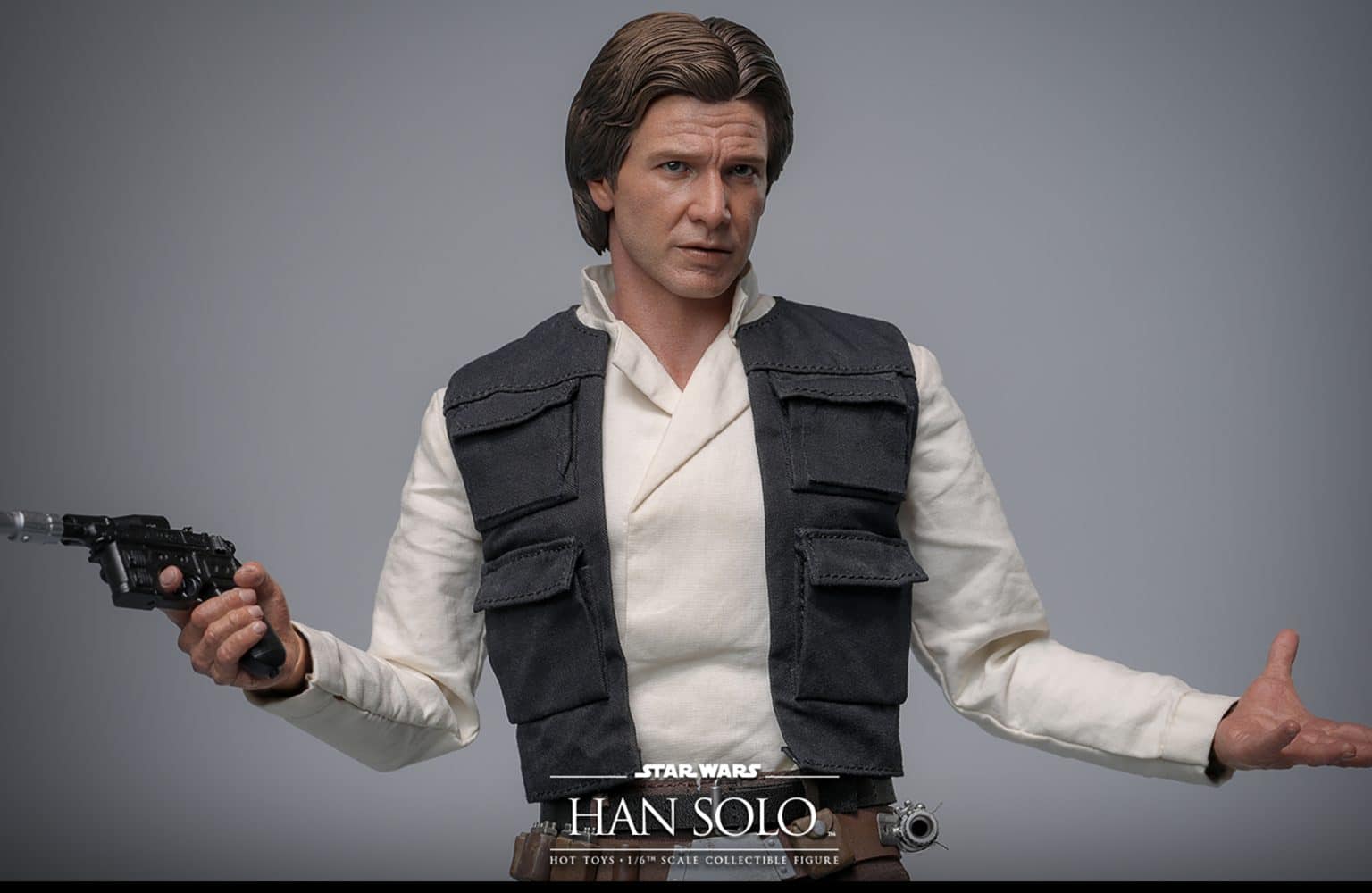 Hot Toys Han Solo Sixth Scale Figure Star Wars Return Of The Jedi 1/6 ...