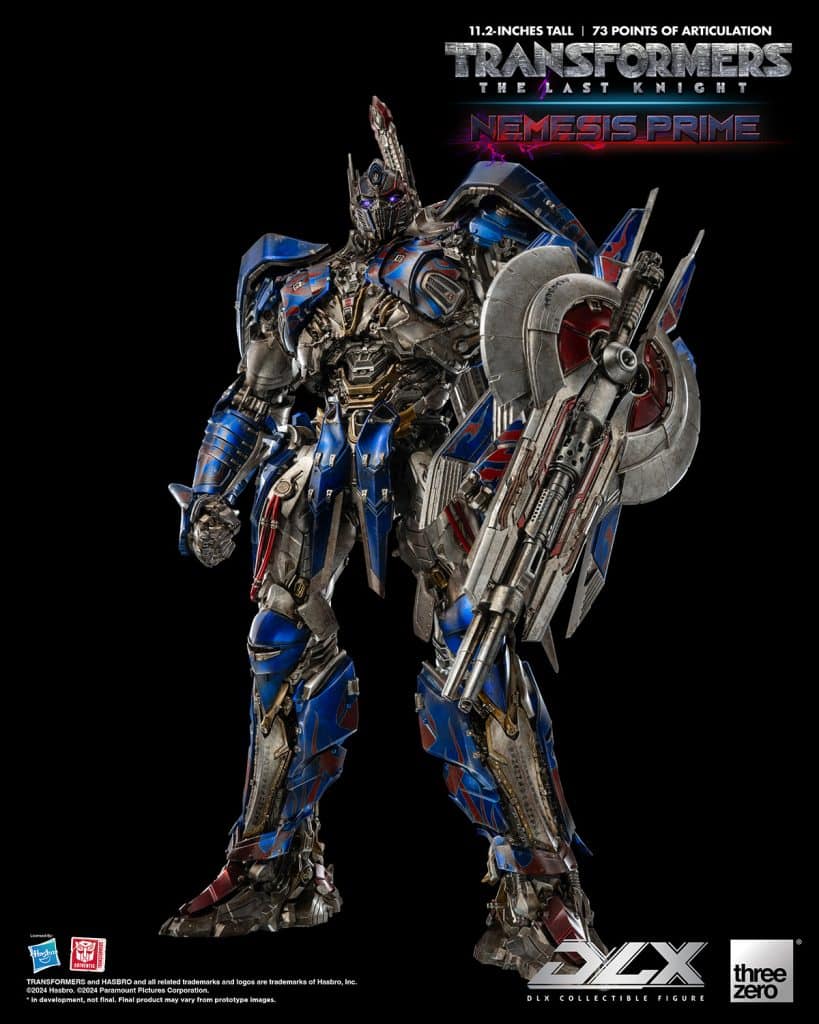 ThreeZero Nemesis Prime DLX Figure Limited Transformers Collectible ...