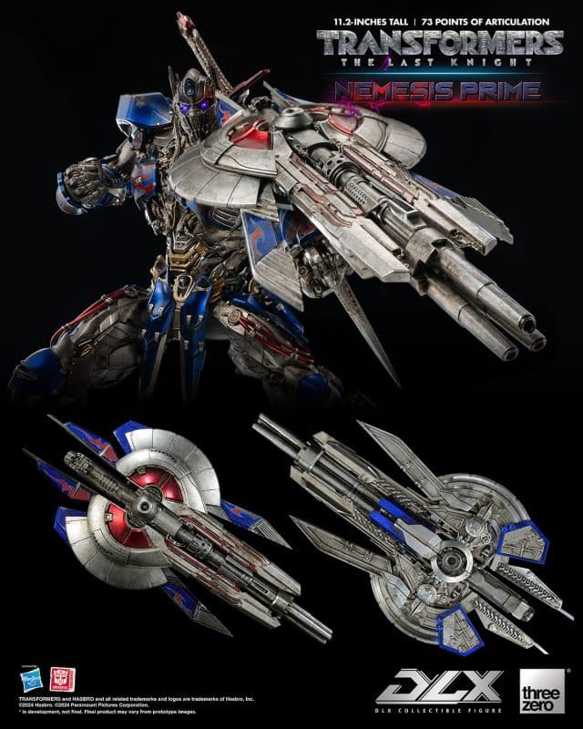 ThreeZero Nemesis Prime DLX Figure Limited Transformers Collectible ...