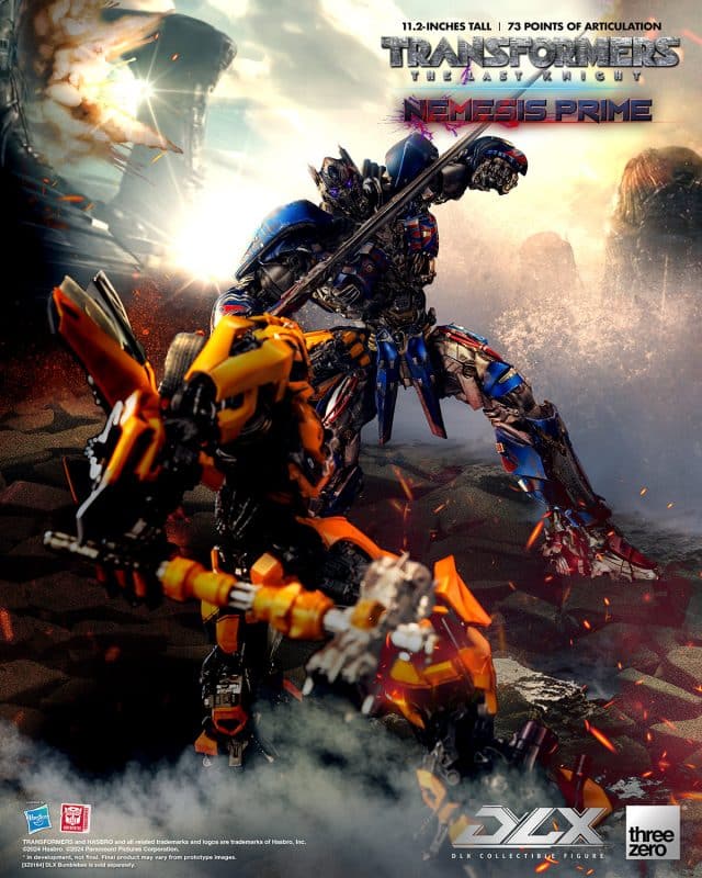 ThreeZero Nemesis Prime DLX Figure Limited Transformers Collectible ...