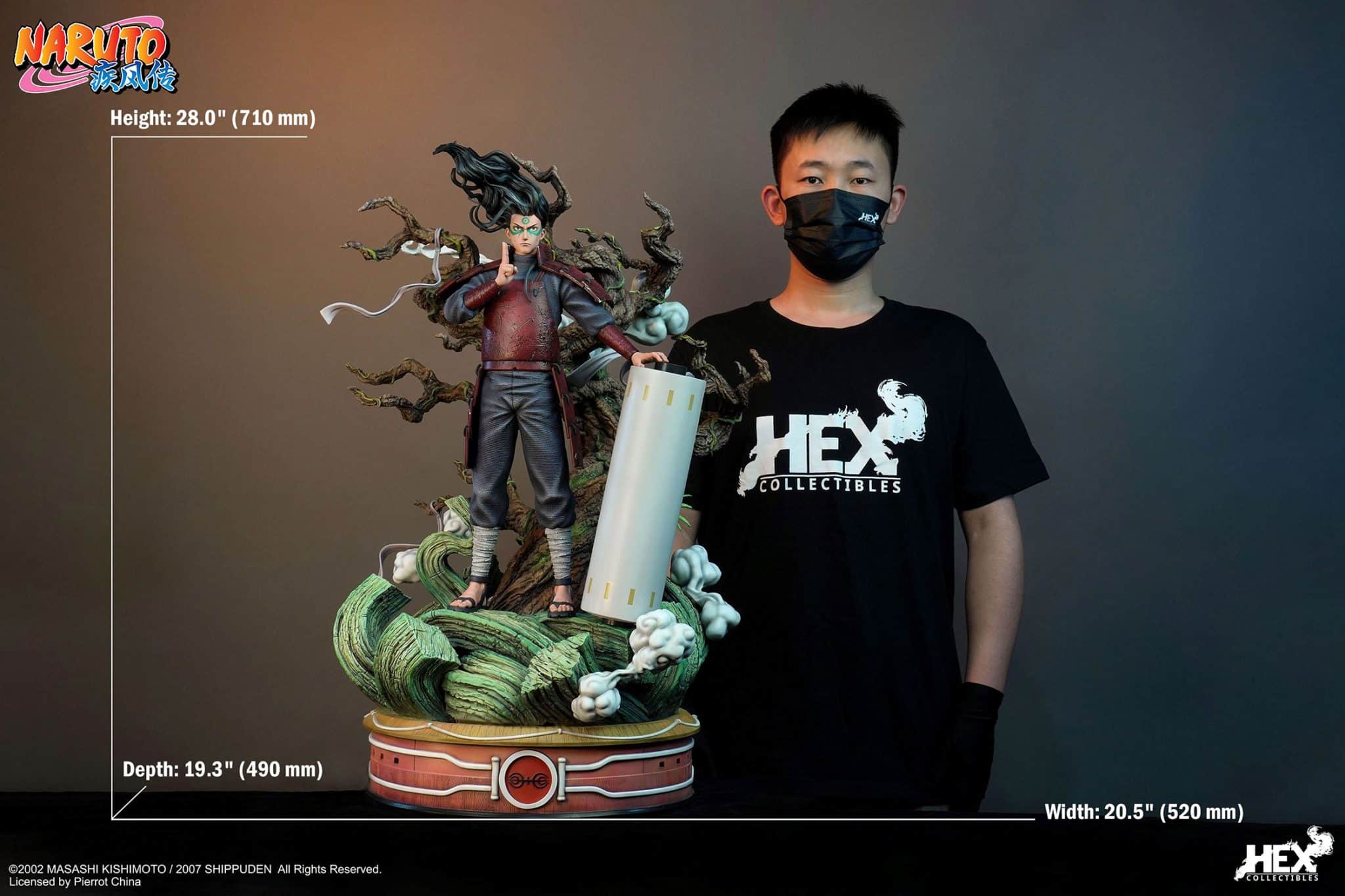 HEX Collectibles Senju Hashirama Statue Naruto Shippuden Limited ...