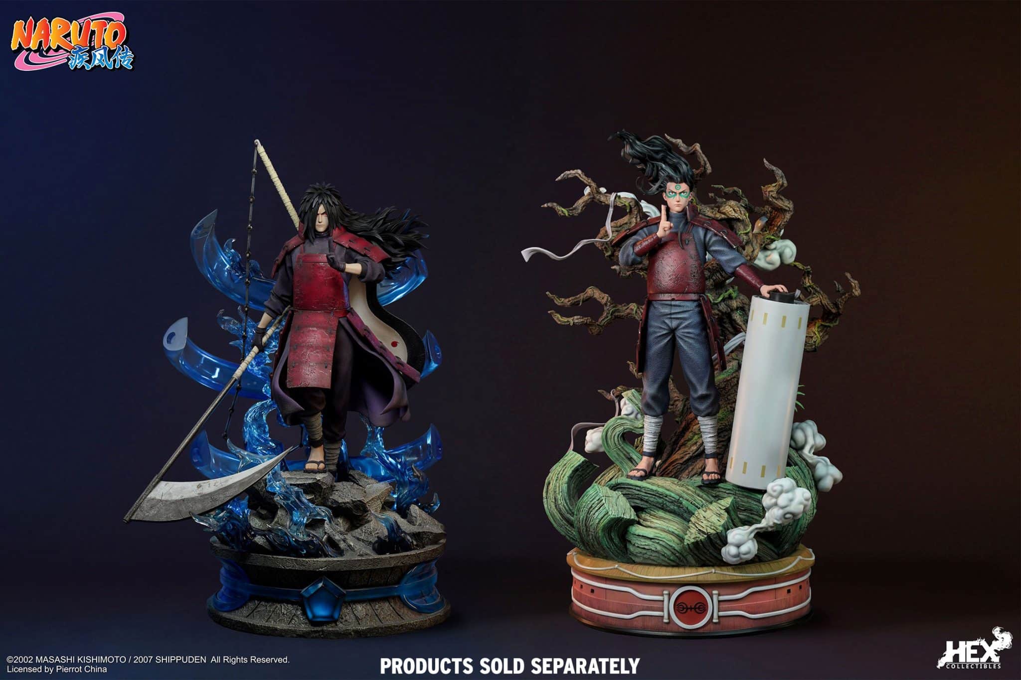 HEX Collectibles Senju Hashirama Statue Naruto Shippuden Limited ...