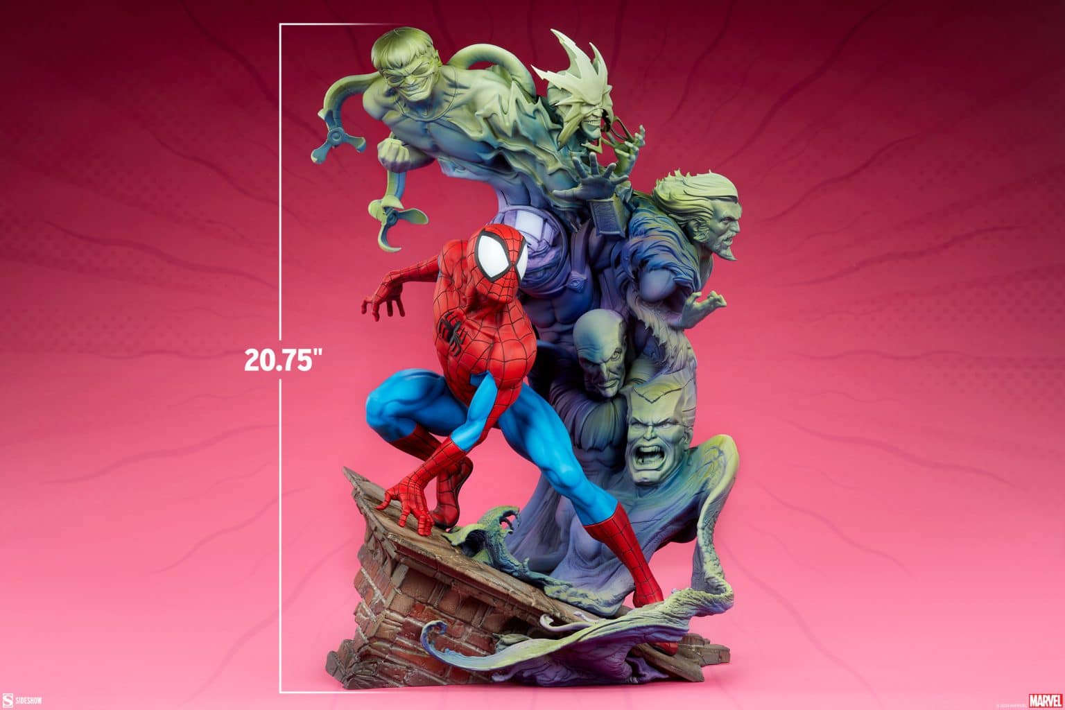 Spider-Man Premium Format Figure Sinister Six Diorama Marvel Limited ...