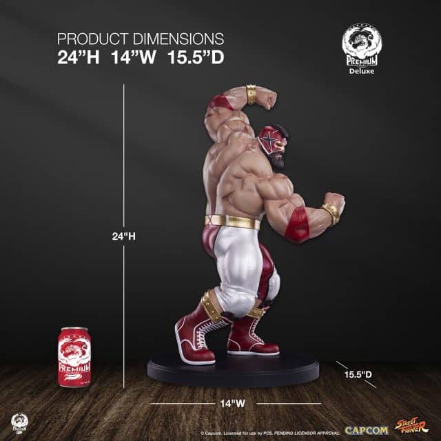 PCS Zangief Statue Deluxe Edition Street Fighter 6 Limited Collectible ...