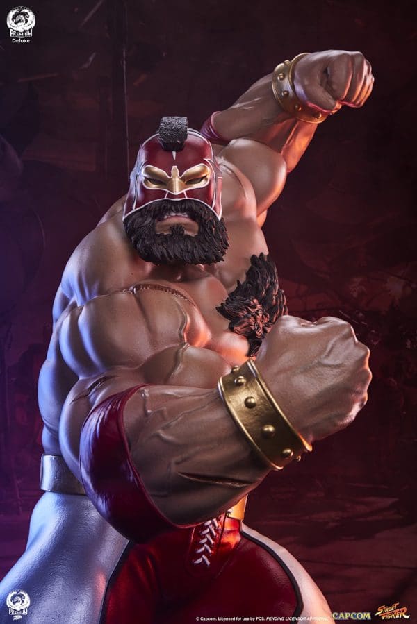 PCS Zangief Statue Deluxe Edition Street Fighter 6 Limited Collectible ...