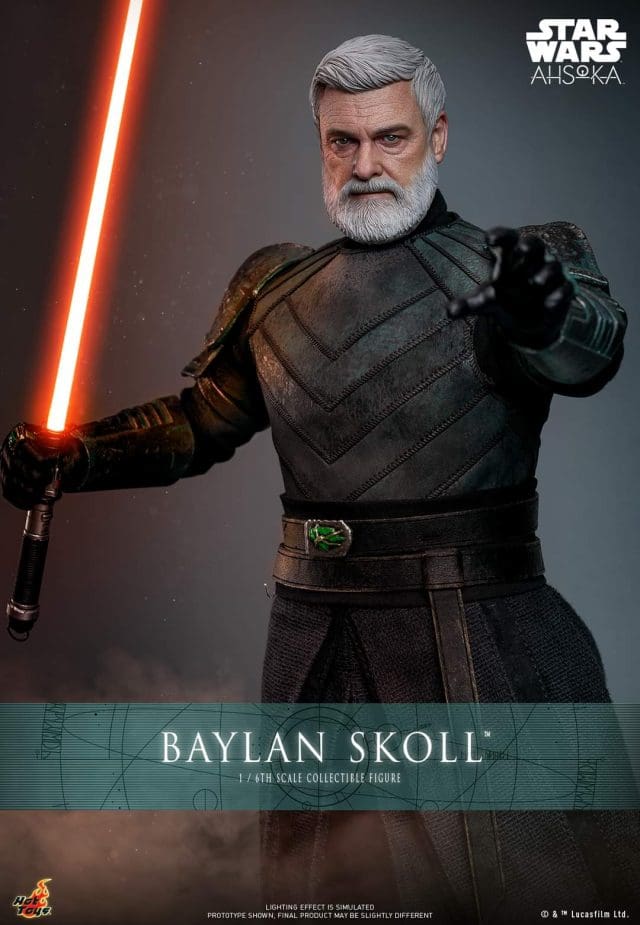 Hot Toys Baylan Skoll Sixth Scale Figure Star Wars 1:6 Collectible ...
